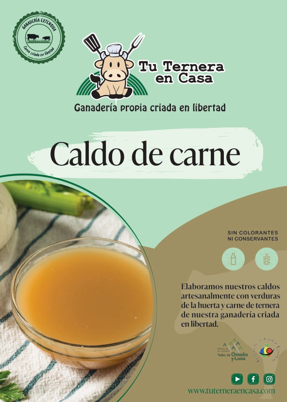 Caldo Natural de Ternera - Tu ternera en casa
